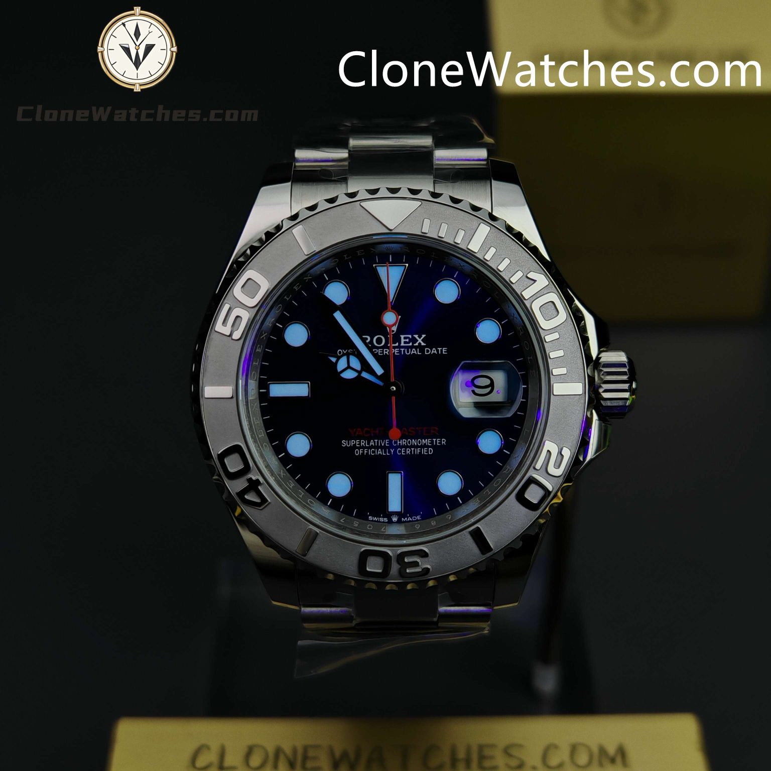 Super Clone Watches – Rolex Yacht Master Blue M126622-0002