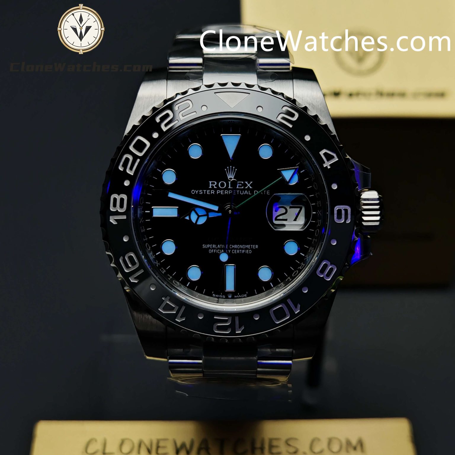 Rolex Super Clone Watches – GMT Master II M126710grnr Oyster