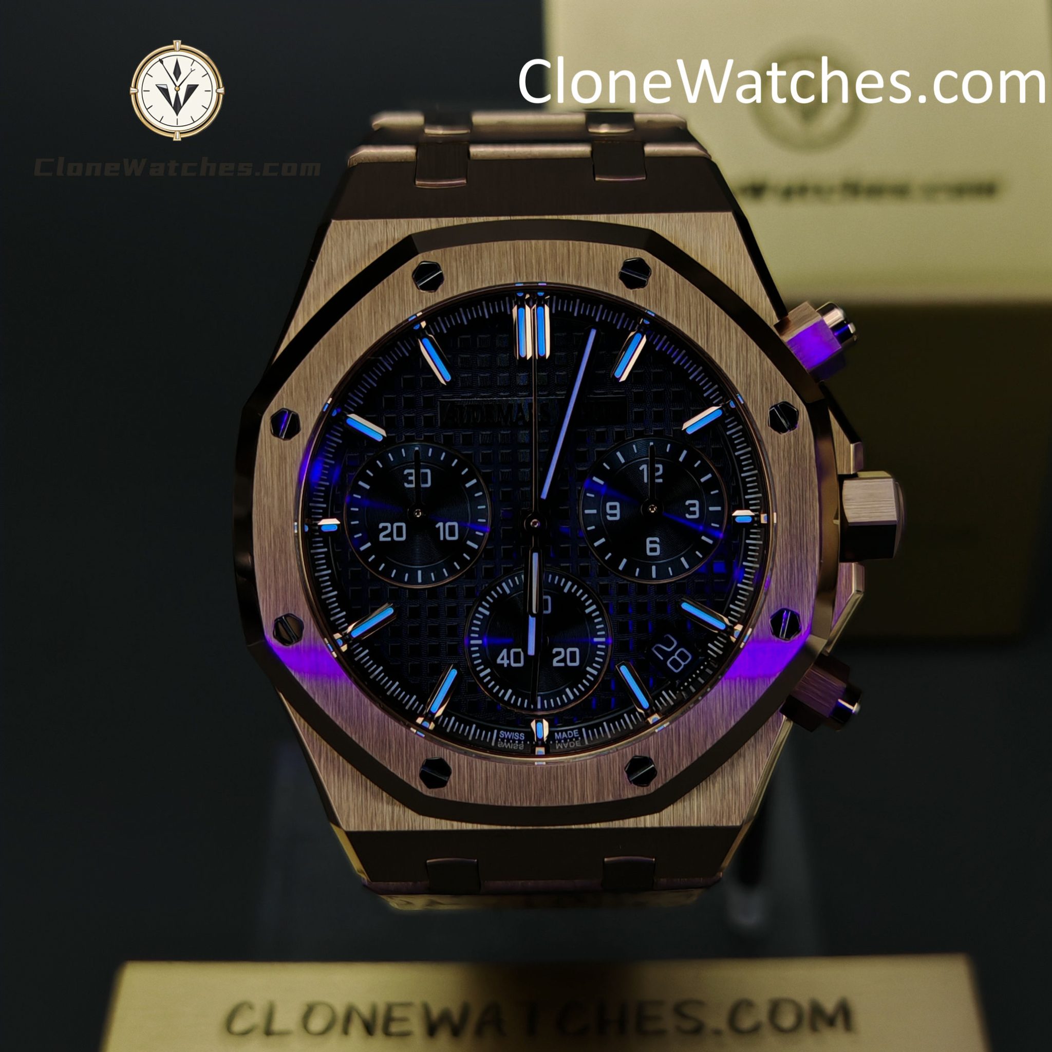 Super Clone Watches – Audemars Piguet Rose Gold 26240